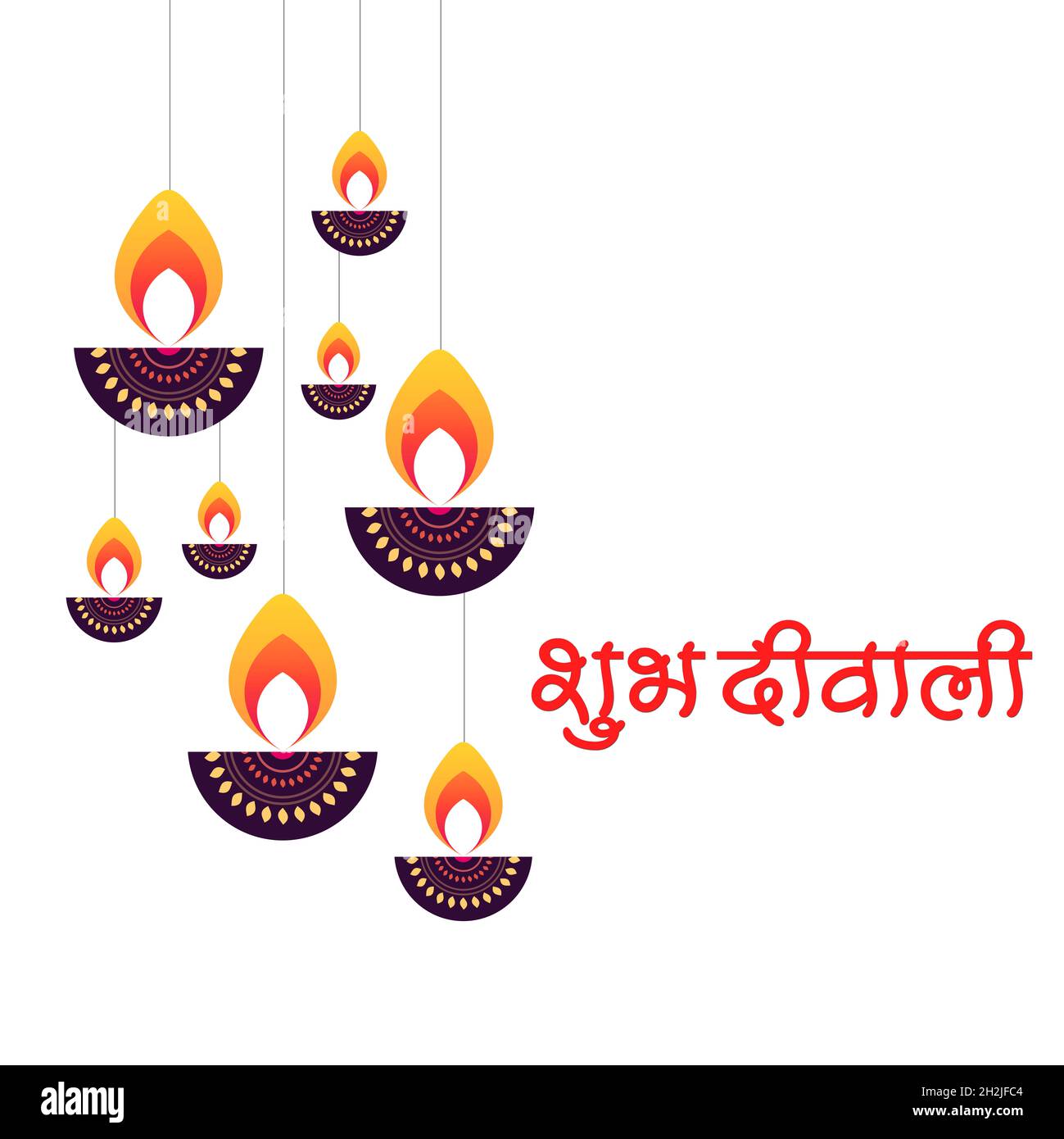 Happy Diwali Indian Deepavali Hindu festival of lights holiday festival ...