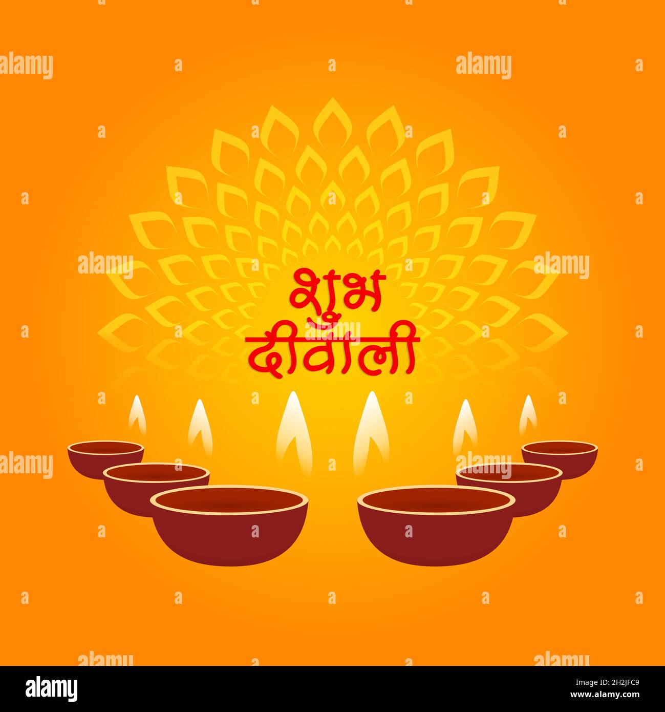Happy Diwali Indian Deepavali Hindu festival of lights holiday festival ...