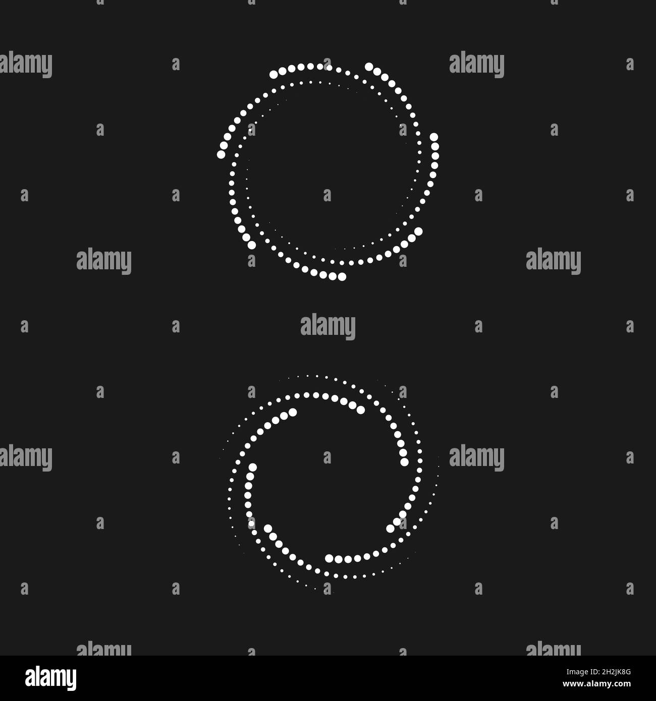 Halftone pattern round dots Black and White Stock Photos & Images - Alamy
