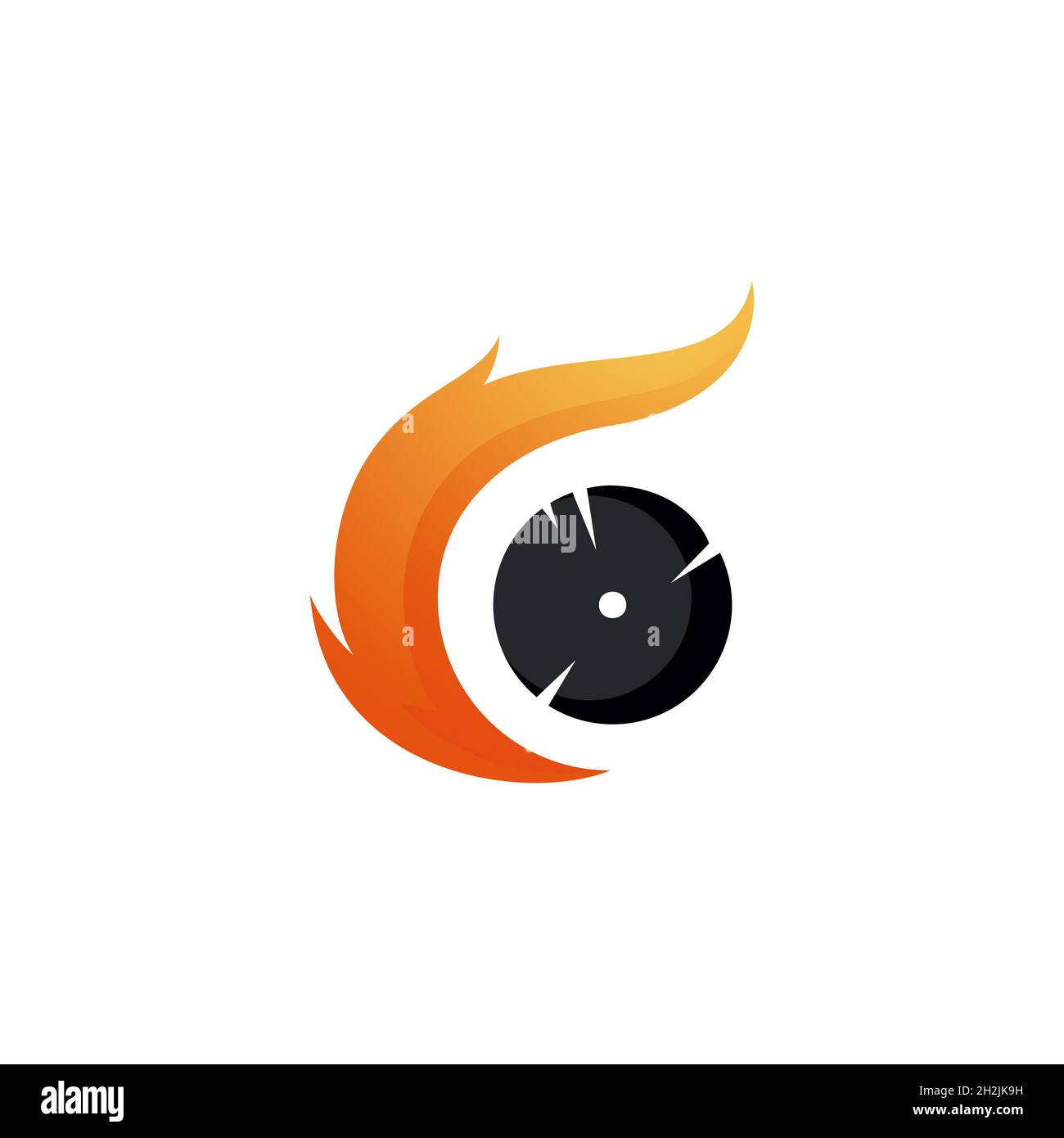 charcoal Vector icon design illustration Template Stock Photo - Alamy