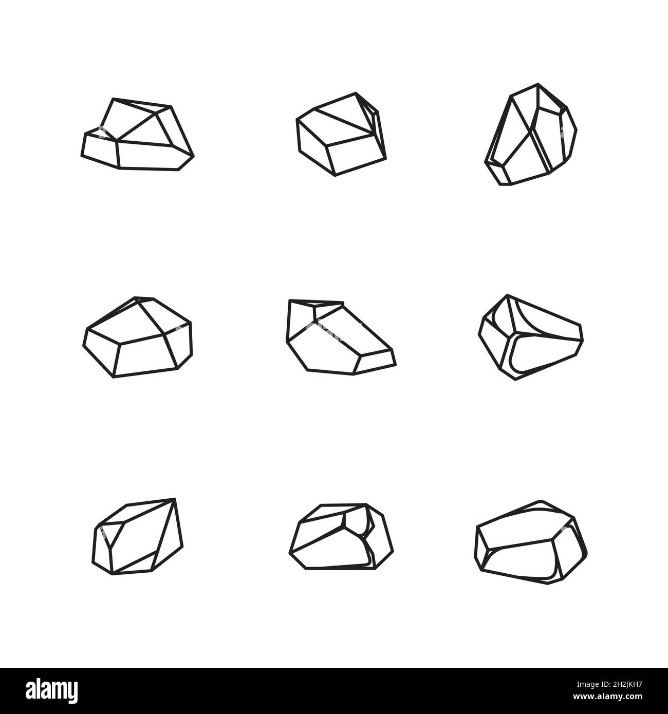 charcoal Vector icon design illustration Template Stock Photo - Alamy