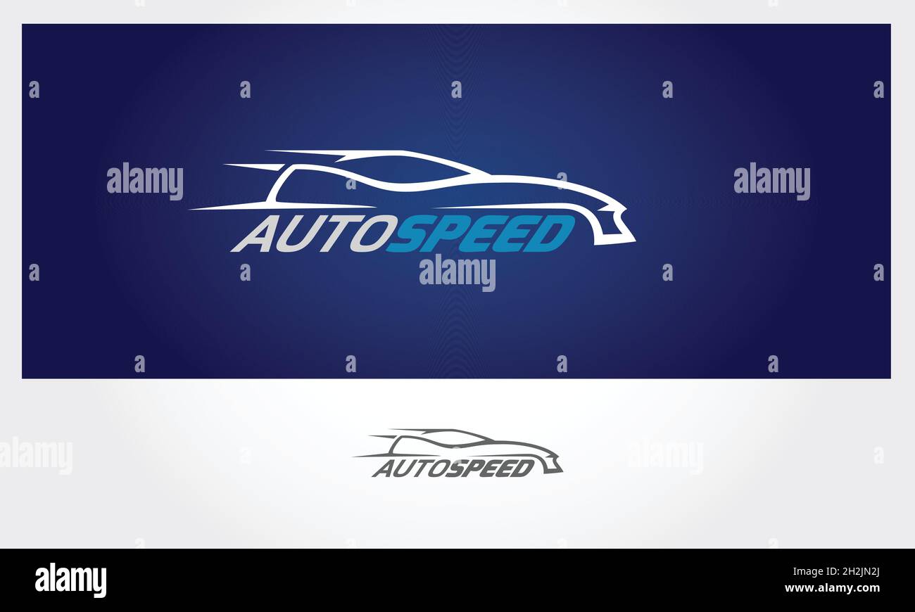 Auto Speed Vector Logo Template. Super car Silhouette Design, vector ...