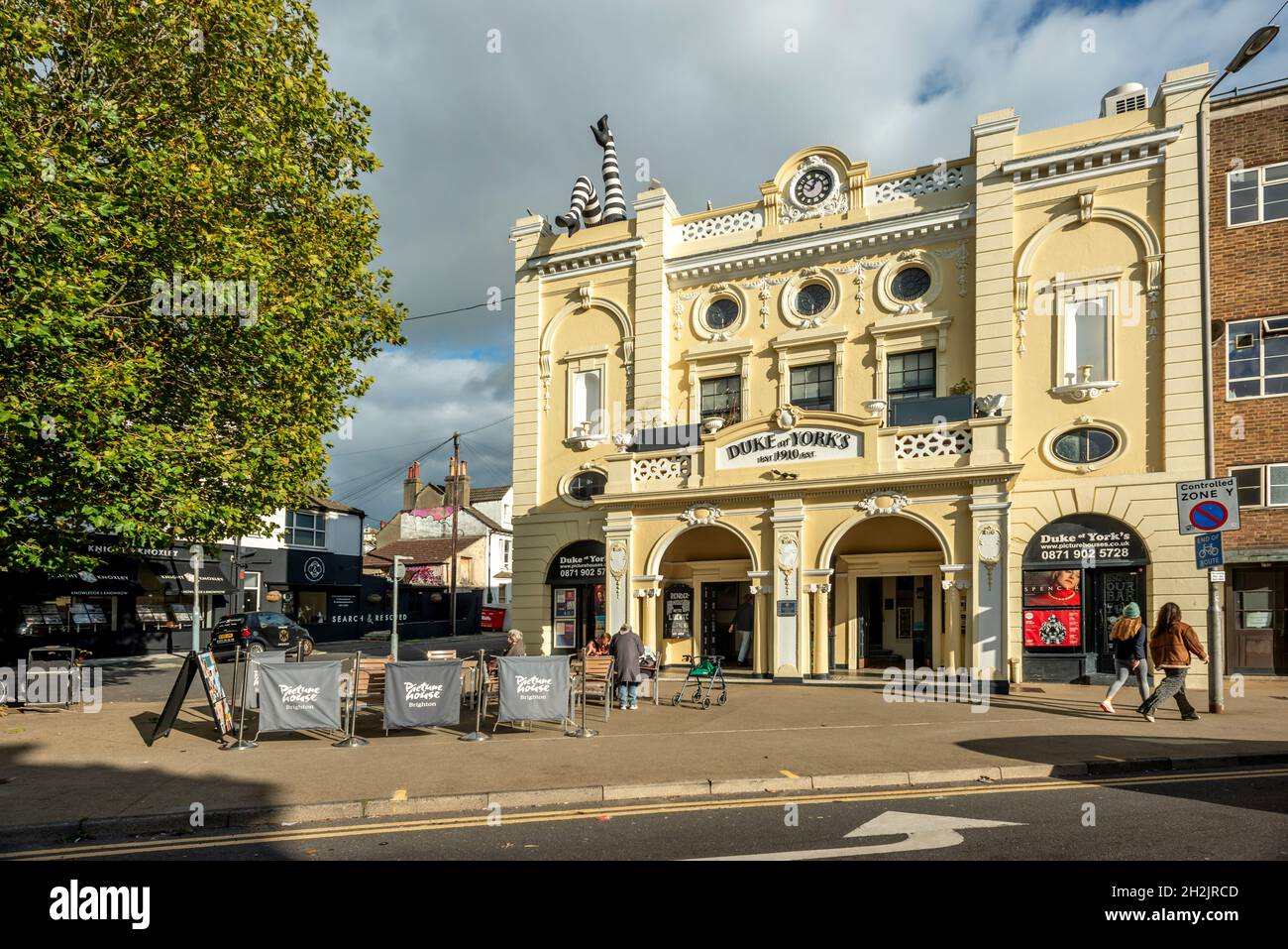 Brighton, October 22nd 2021: The Duke of York cinema in Brighton ...