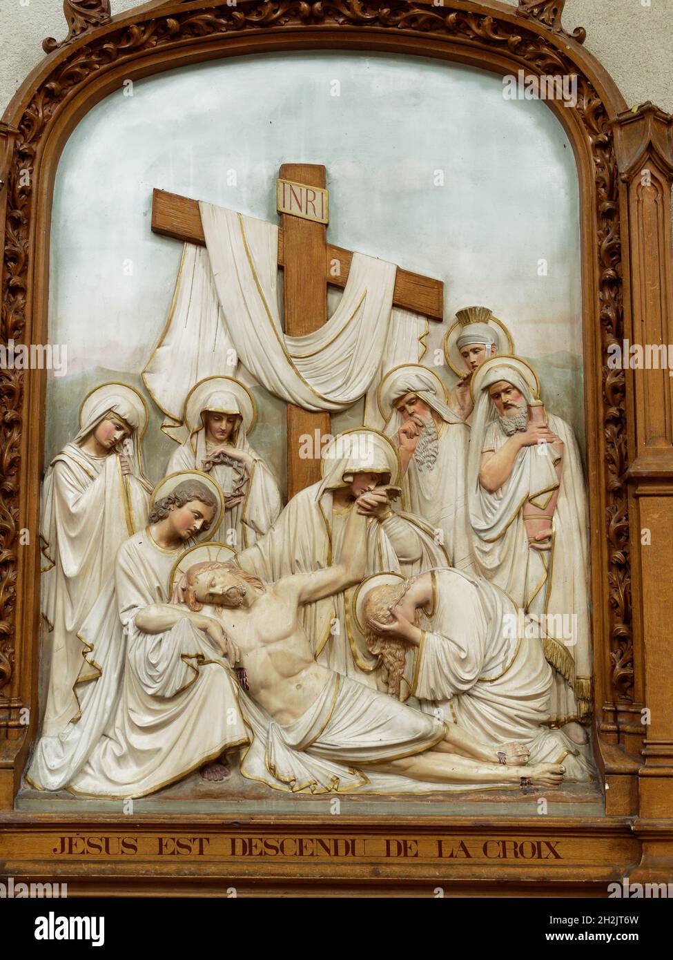 Jesus chemin de croix marie hi-res stock photography and images - Alamy