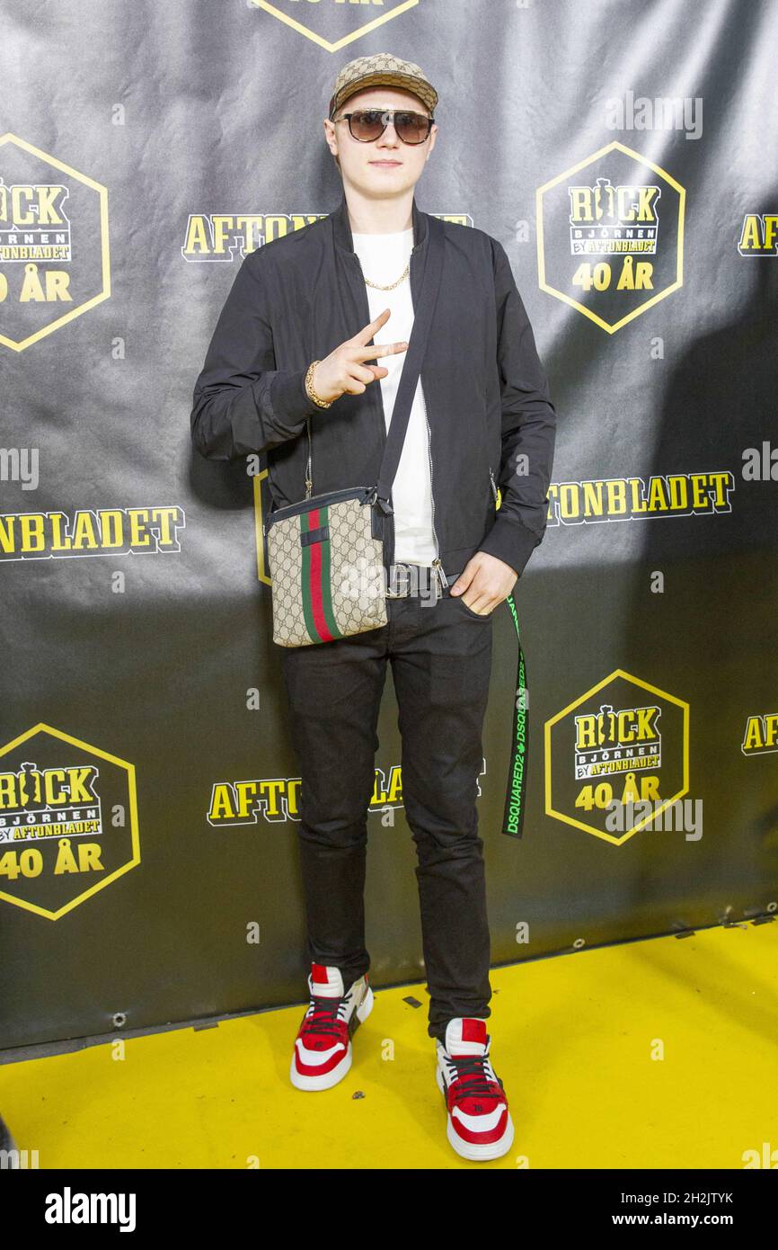 File photo dated August 13, 2019. The award-winning Swedish rapper ...