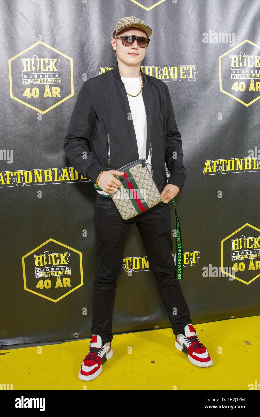 File photo dated August 13, 2019. The award-winning Swedish rapper ...