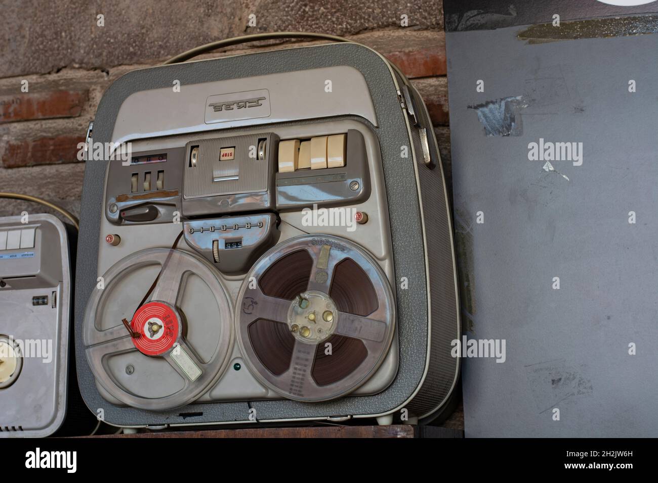 Vintage radio cassette recorder hi-res stock photography and images - Alamy