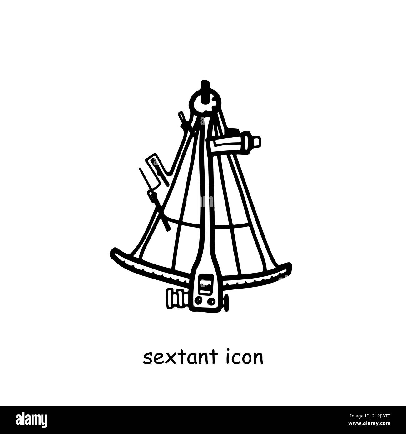 Vintage sextant hi-res stock photography and images - Alamy