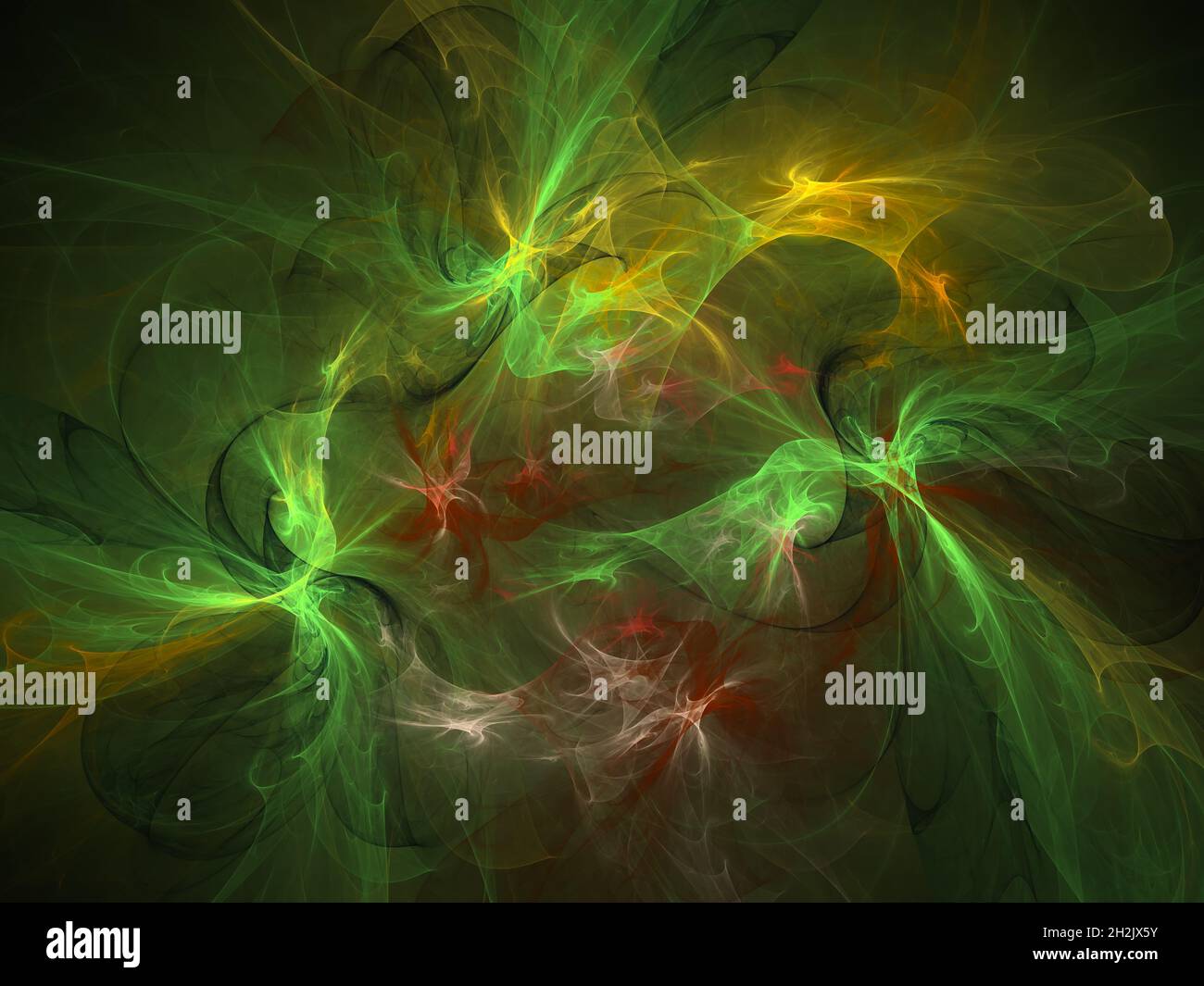 Abstract fractal background with colorful geometric pattern, digital ...