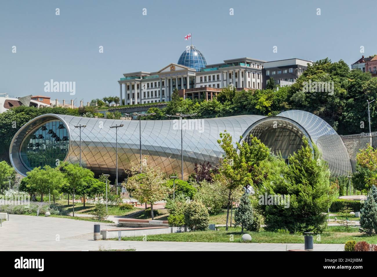 Georgian exterior concert hall hi-res stock photography and images - Alamy
