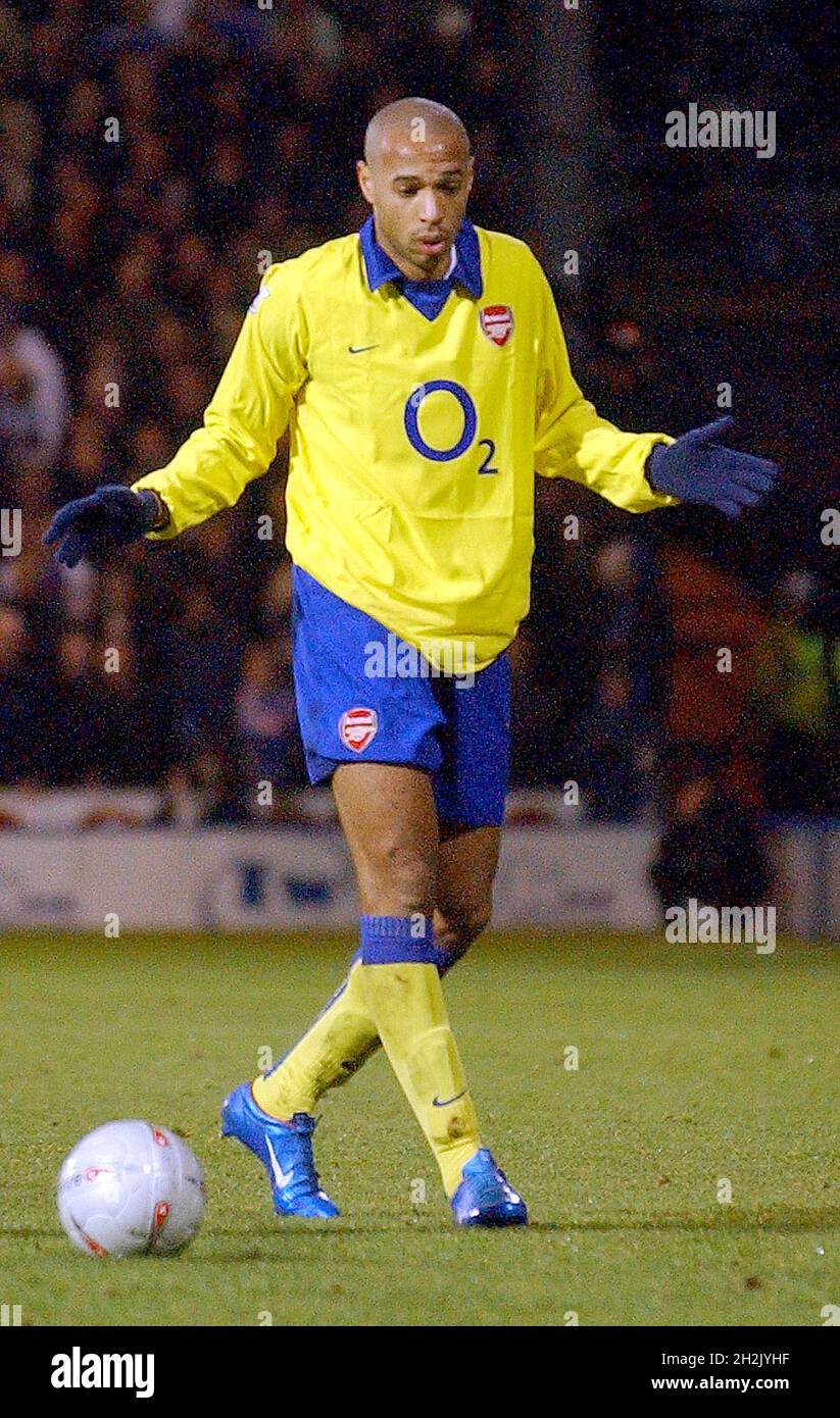 Thierry Henry Arsenal Yellow