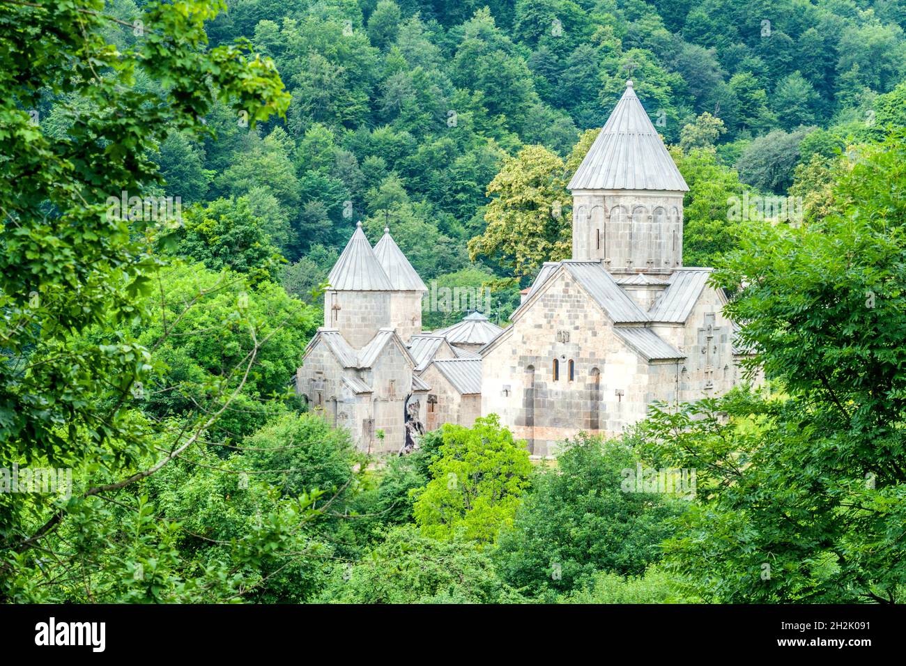 View of Haghartsin monastery in Armenia Stock Photo - Alamy