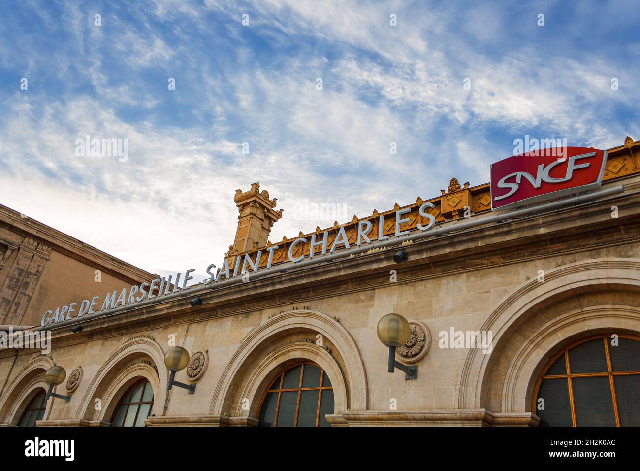 Marseille st charles railway station hi-res stock photography and ...