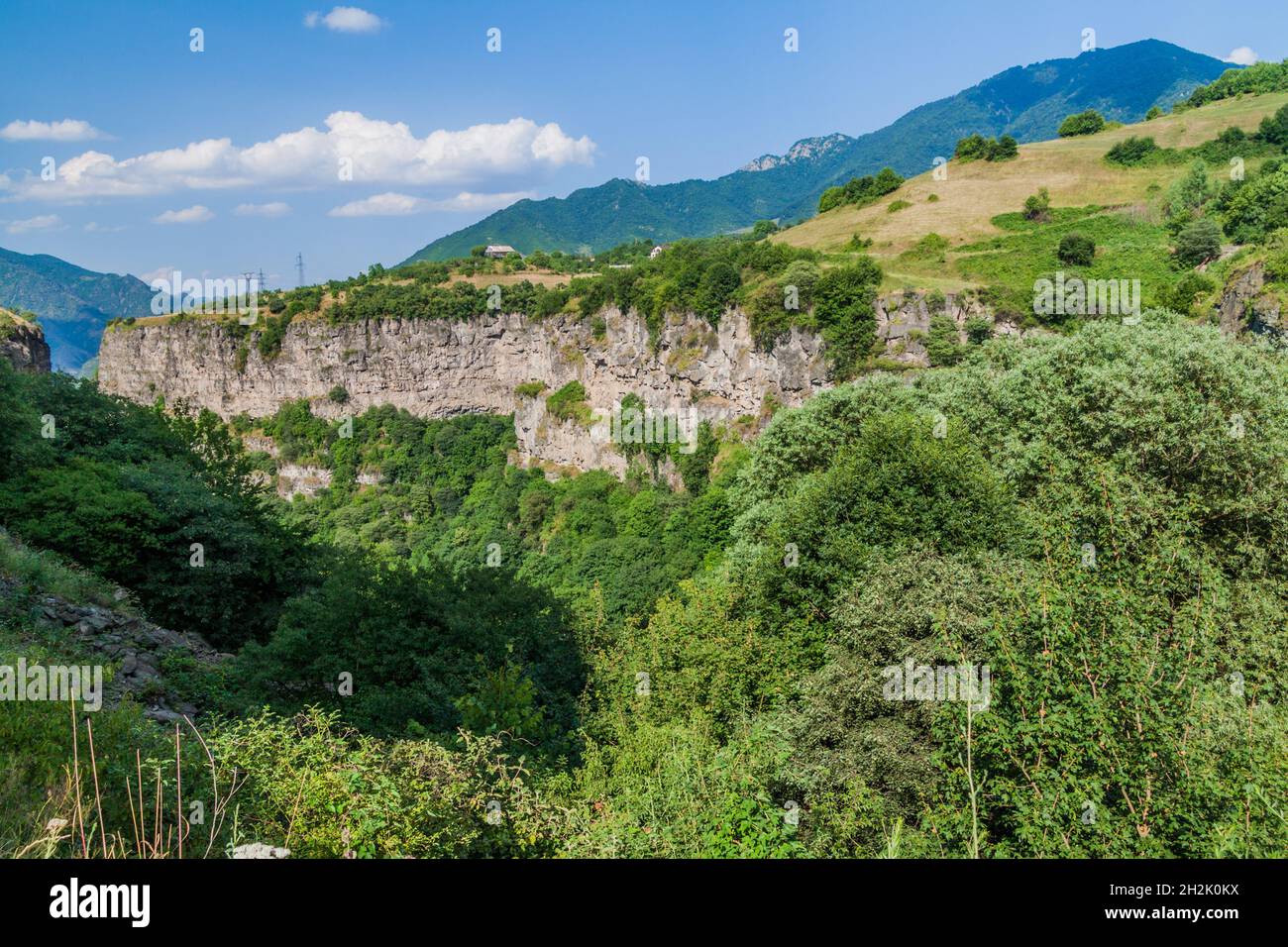 Rims of Debed canyon in Armenia Stock Photo - Alamy