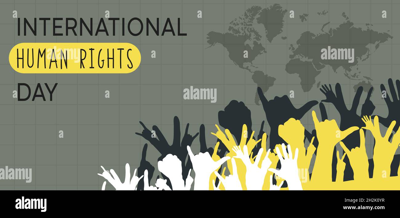 Human rights declaration poster hi-res stock photography and images - Alamy