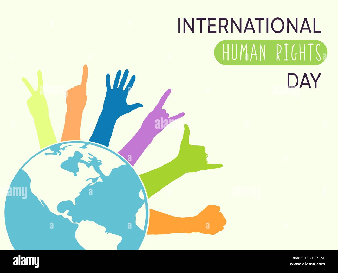 Human rights declaration poster hi-res stock photography and images - Alamy