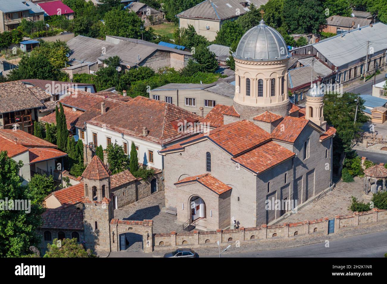 Virgin Mary church in Gori town, Georgia Stock Photo - Alamy