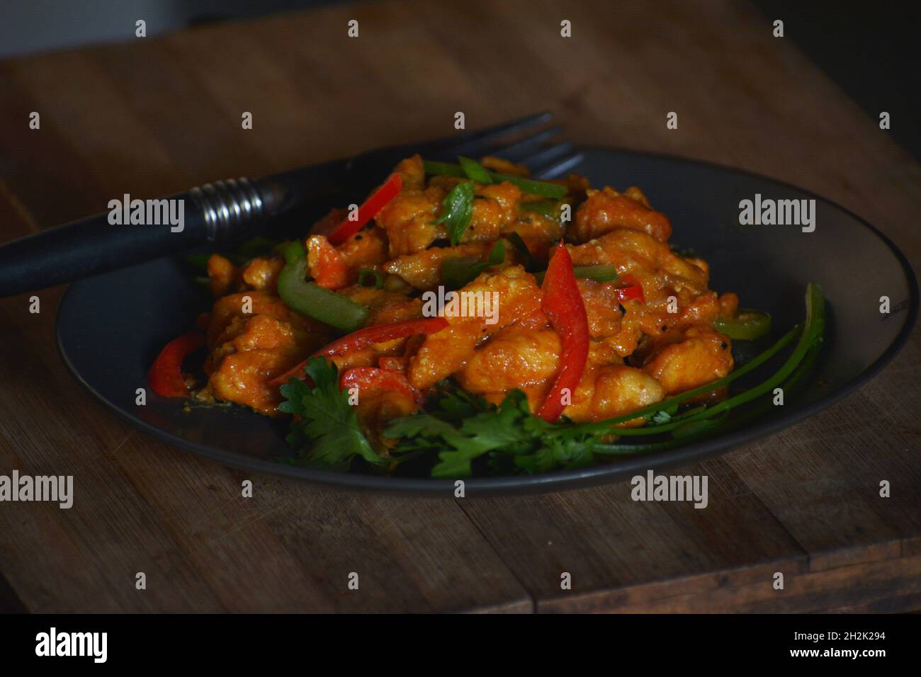 chicken starters photographs Stock Photo - Alamy