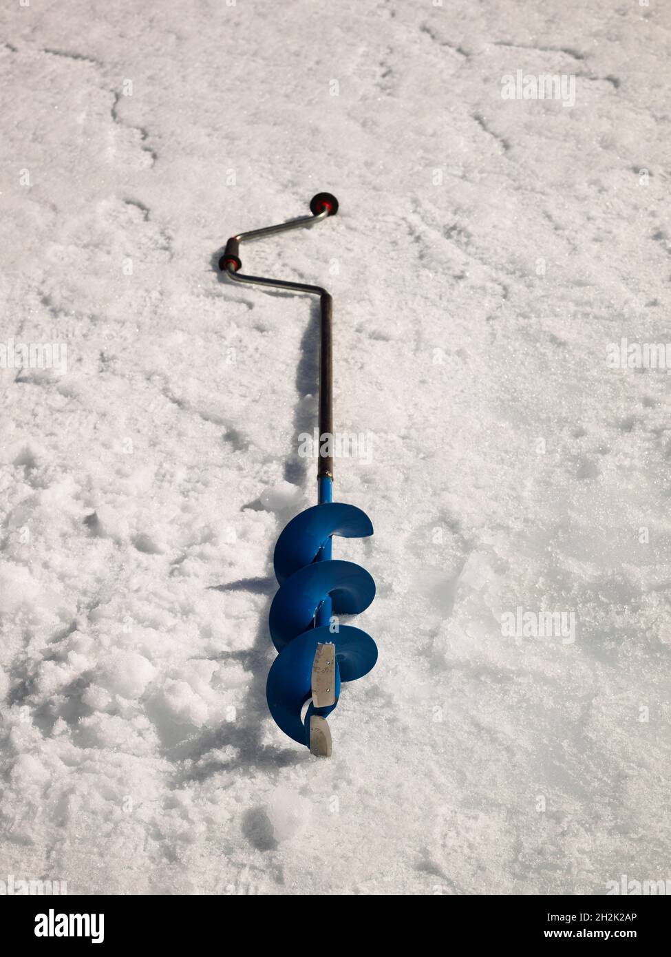 Ice auger hi-res stock photography and images - Alamy