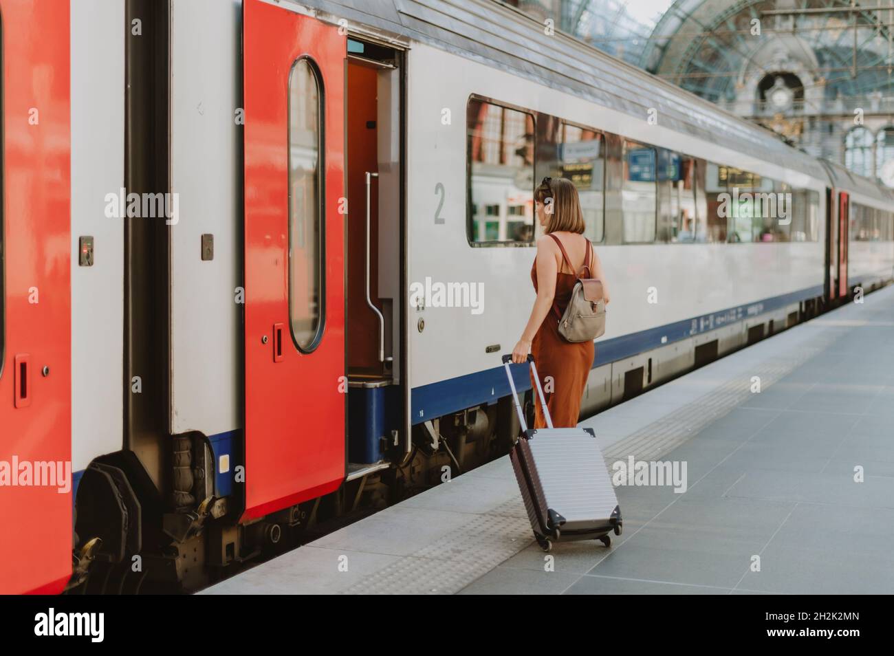 Walking inside hi-res stock photography and images - Alamy