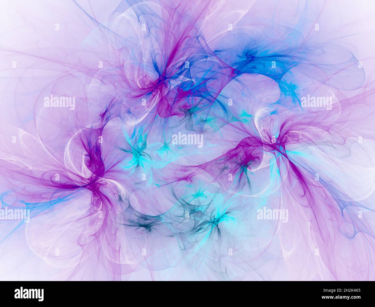 Abstract fractal background with colorful geometric pattern, digital ...