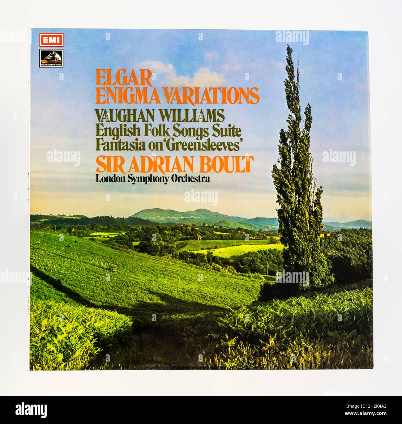 Memories of EMI - Sir Adrian Boult Vinyl Disc Stock Photo - Alamy