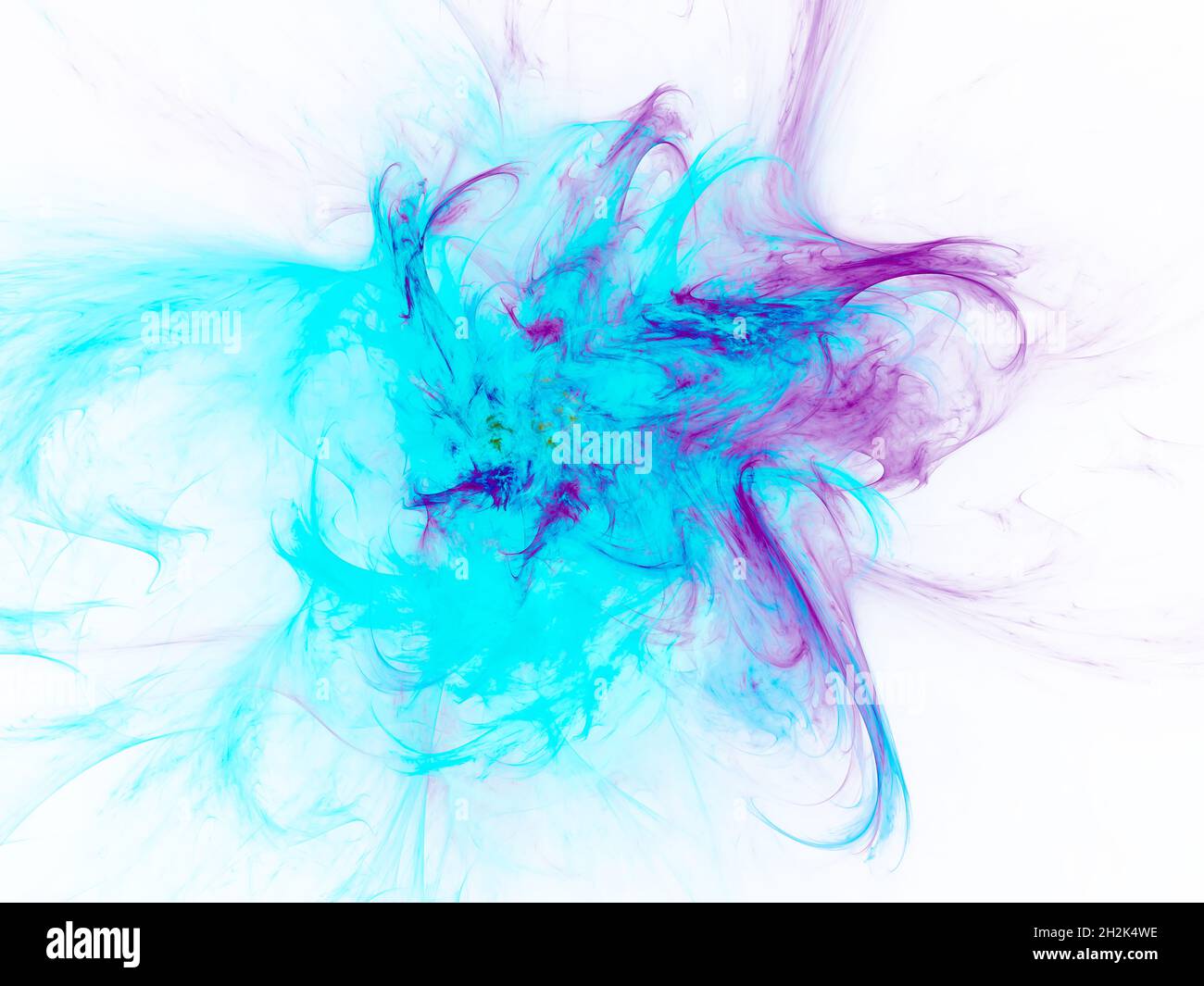 Abstract fractal background with colorful geometric pattern, digital ...