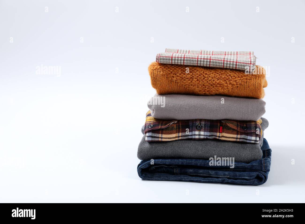 Elegant woman stack clothes hi-res stock photography and images - Alamy