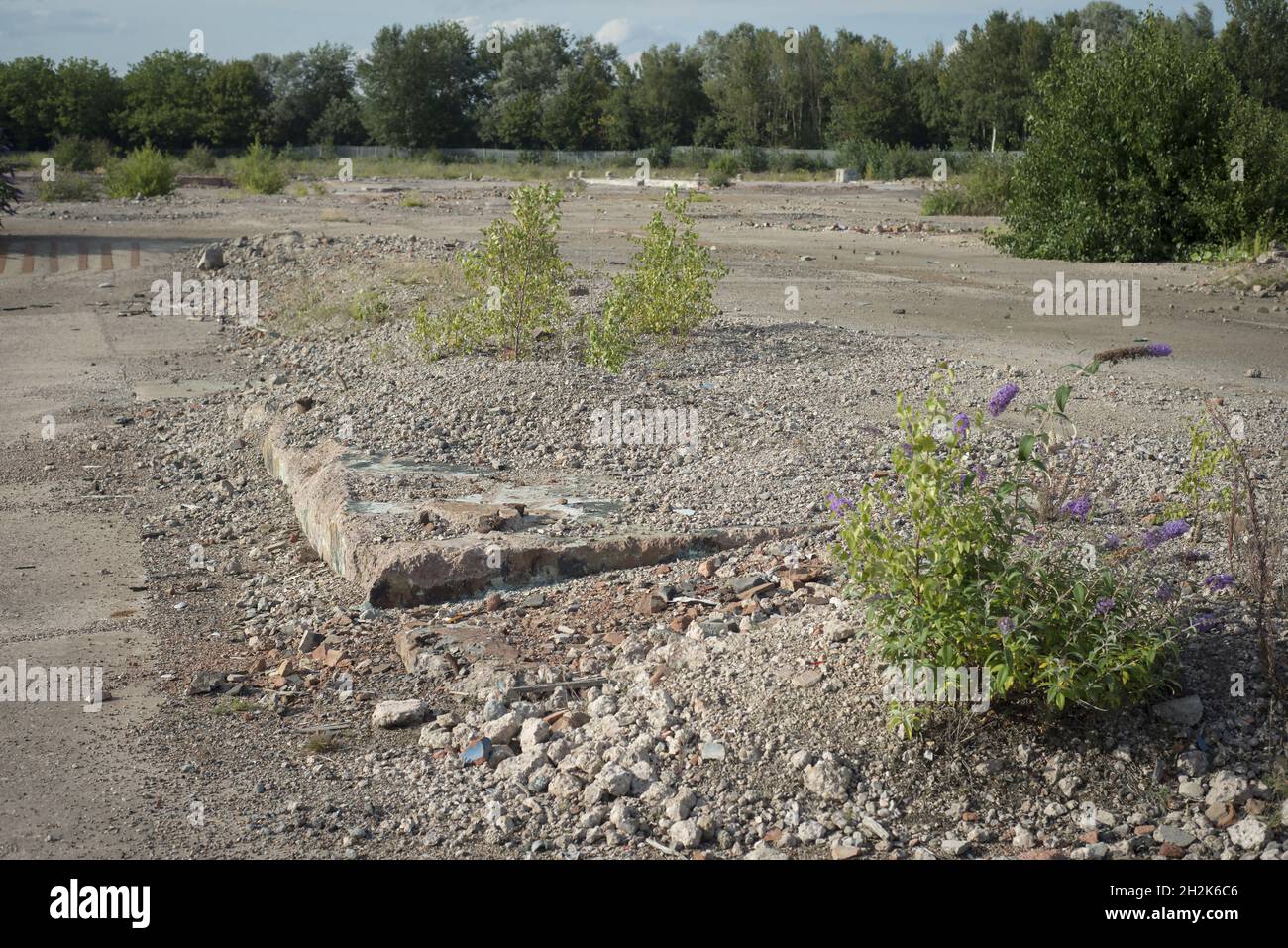 Former major manufacturing plant site. United Kingdom Stock Photo - Alamy