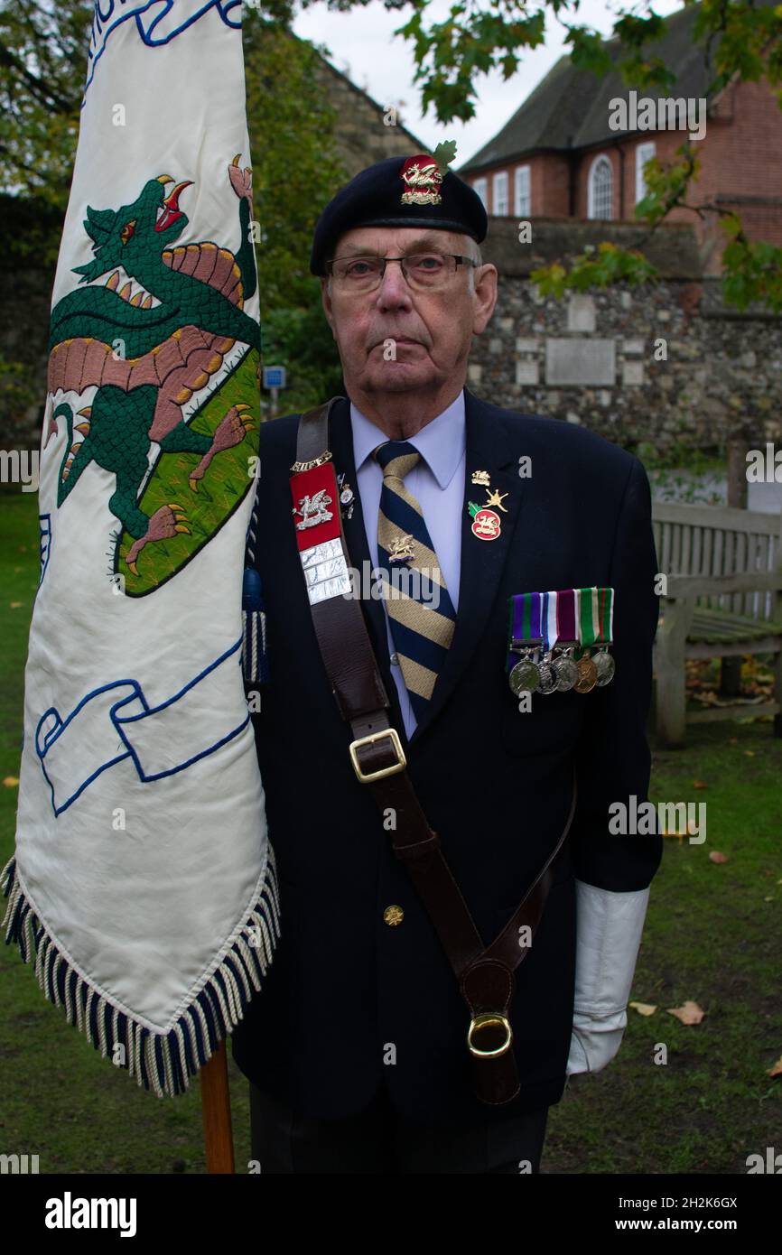 Queen's Own Buffs, The Royal Kent Regiment, Armistice Day 2019 at ...