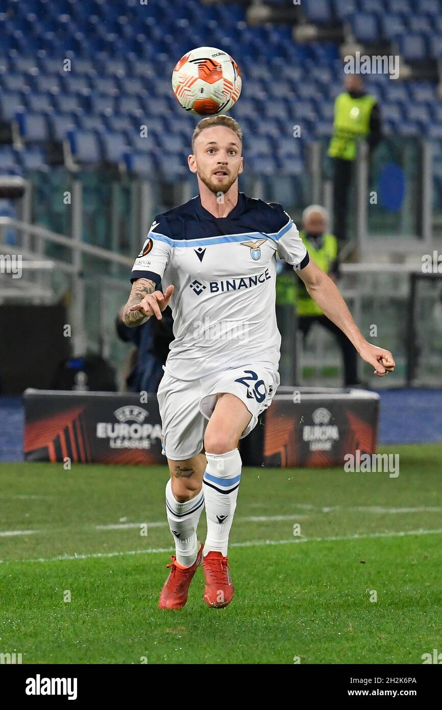 Stadio Olimpico, Rome, Italy. 21st Oct, 2021. Europa League football ...