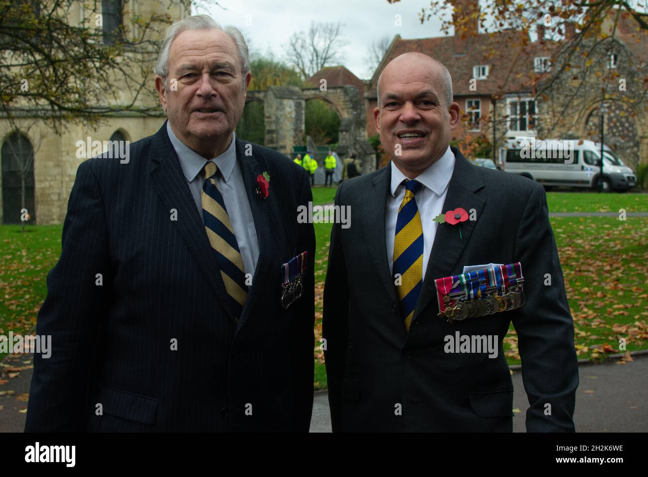 Queen's Own Buffs, The Royal Kent Regiment, Armistice Day 2019 at ...