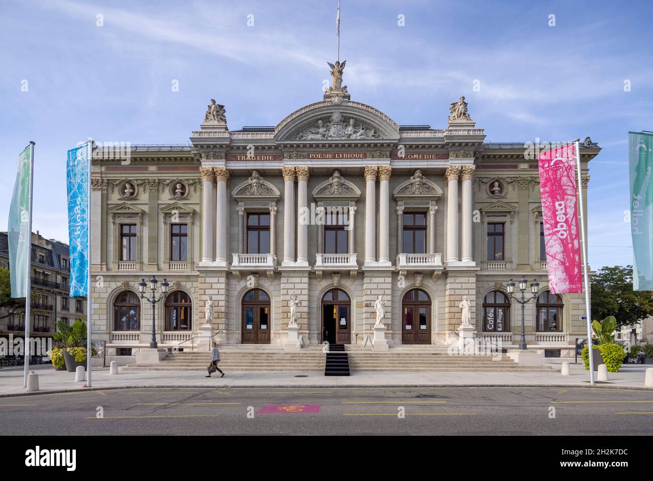 Grand Théâtre de Genève opera house, Geneva, Switzerland Stock Photo ...