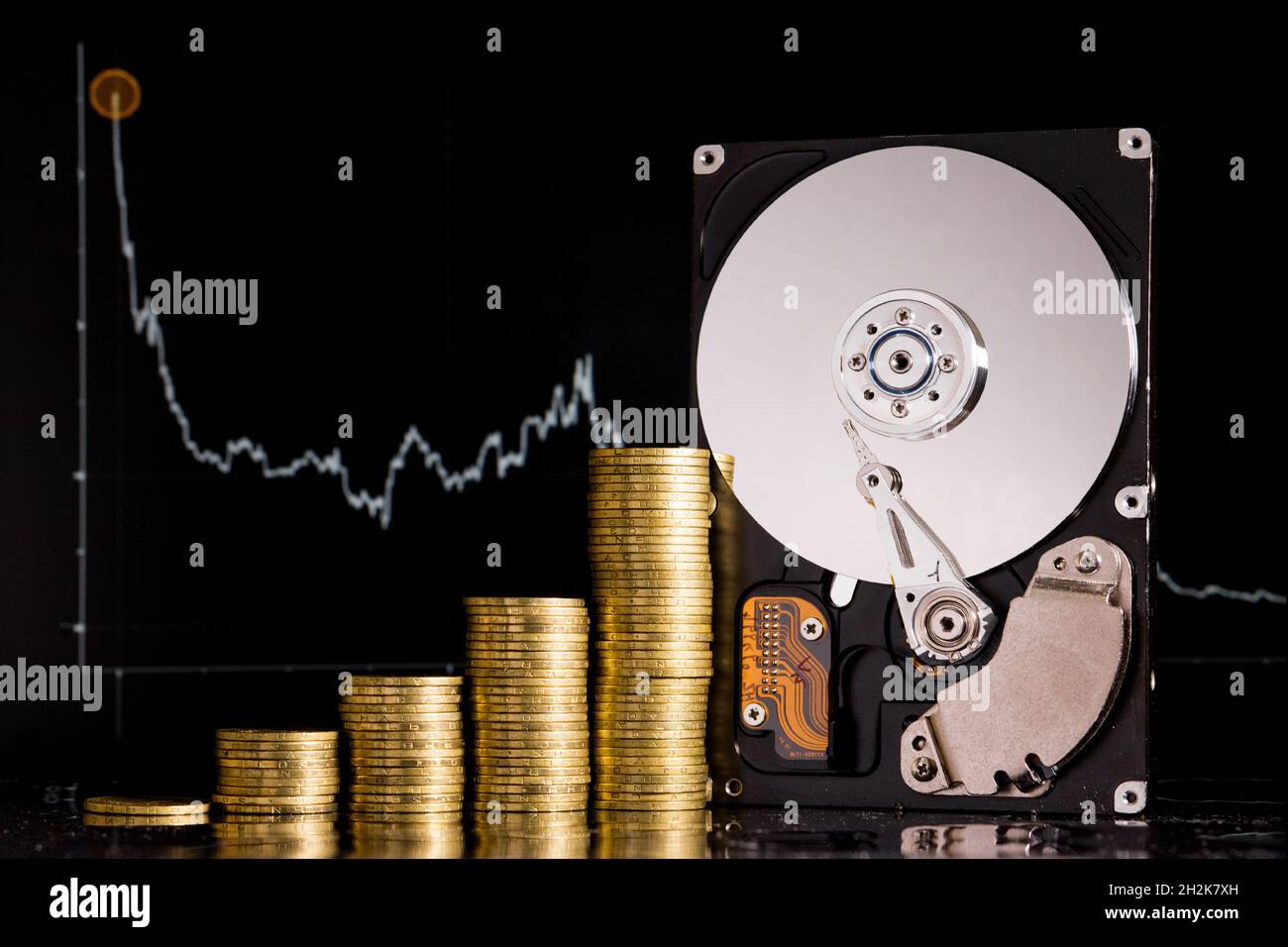 Hard disk diagram hi-res stock photography and images - Alamy