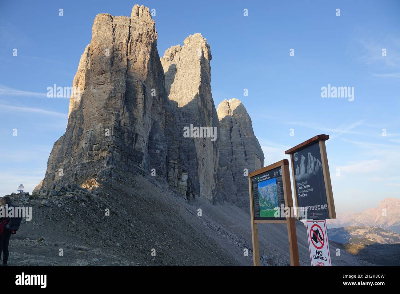Sexten, Italy. 05th Oct, 2021. The Three Peaks (Italian: Tre Cime di ...