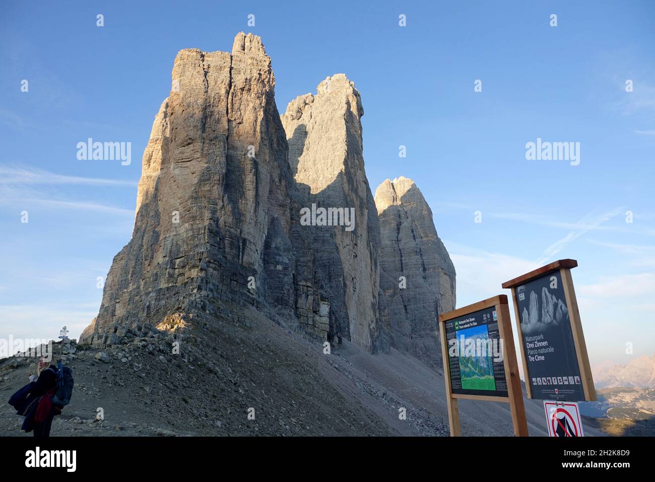Sexten, Italy. 05th Oct, 2021. The Three Peaks (Italian: Tre Cime di ...