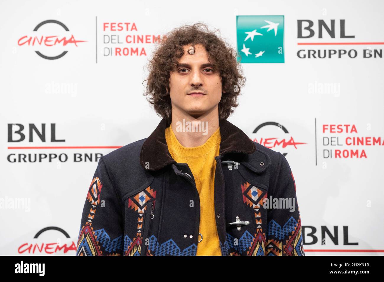 Rome, Italy. 22nd Oct, 2021. Antonio Banno attends the photo call of ...