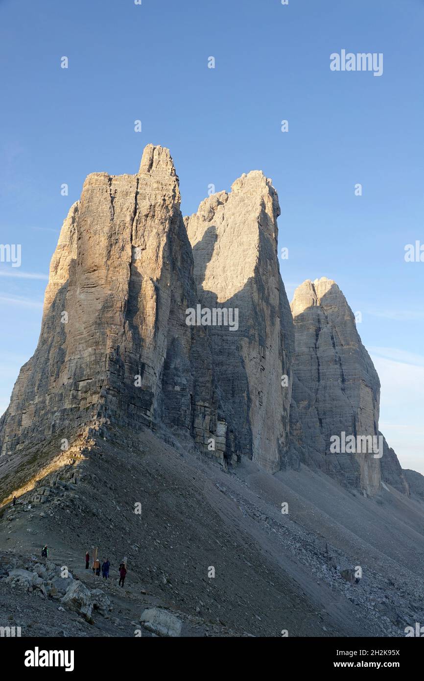 Sexten, Italy. 05th Oct, 2021. The Three Peaks (Italian: Tre Cime di ...