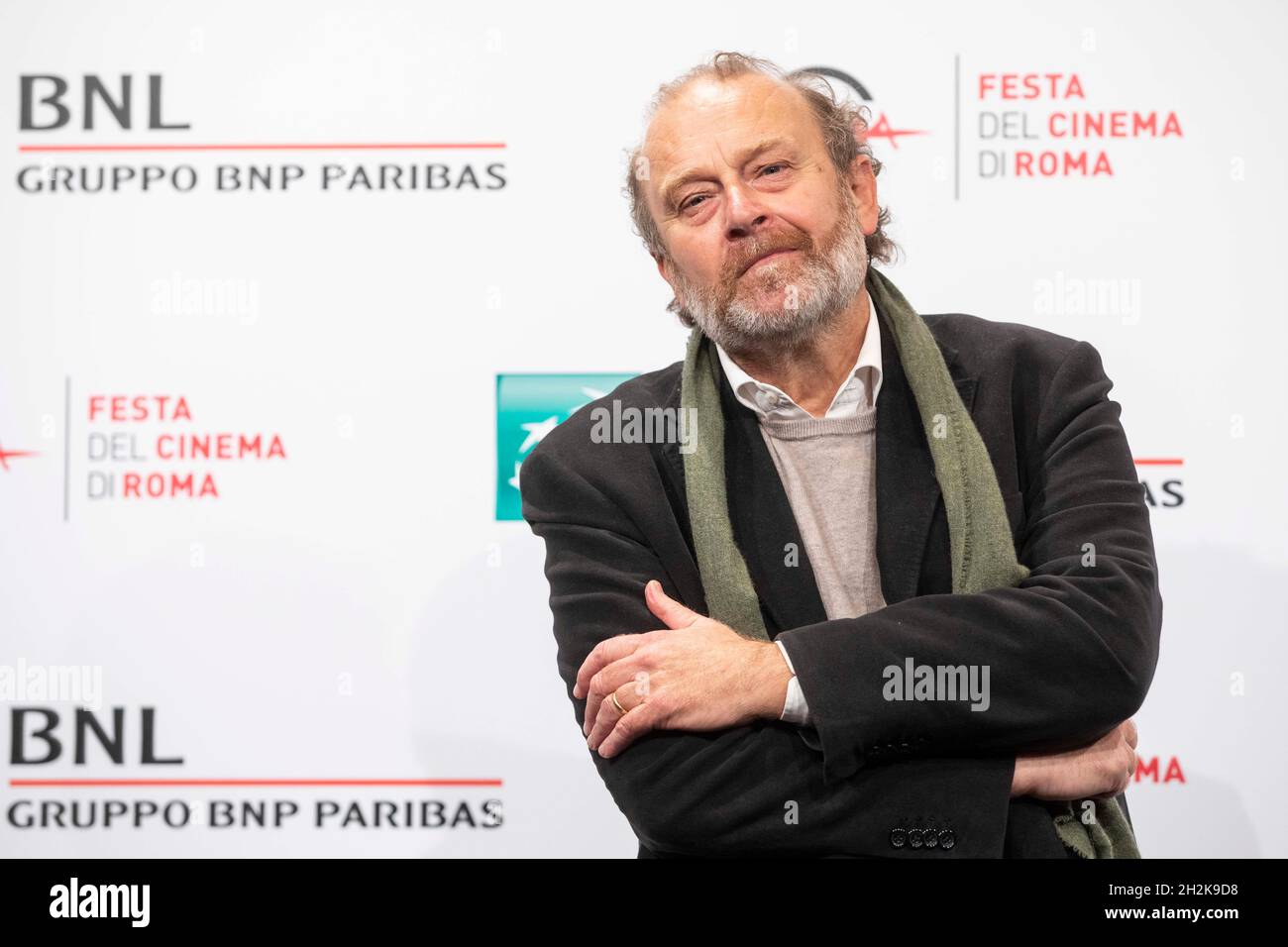 Rome, Italy. 22nd Oct, 2021. Director Gianfranco Pannone attends the ...