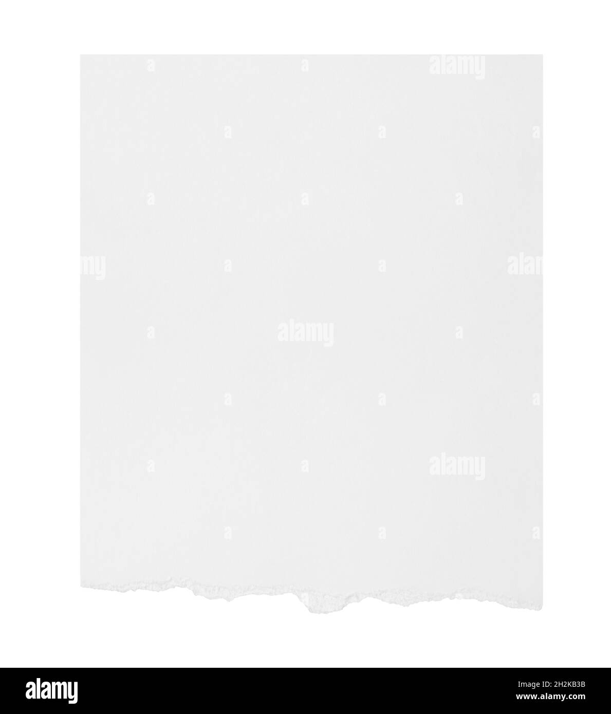 White Paper Ripped Message Torn Note Background Piece Stock Photo - Alamy