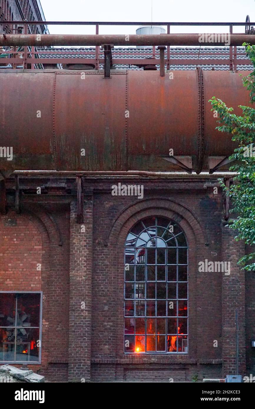 Front view of a factory building in daylight Stock Photo - Alamy