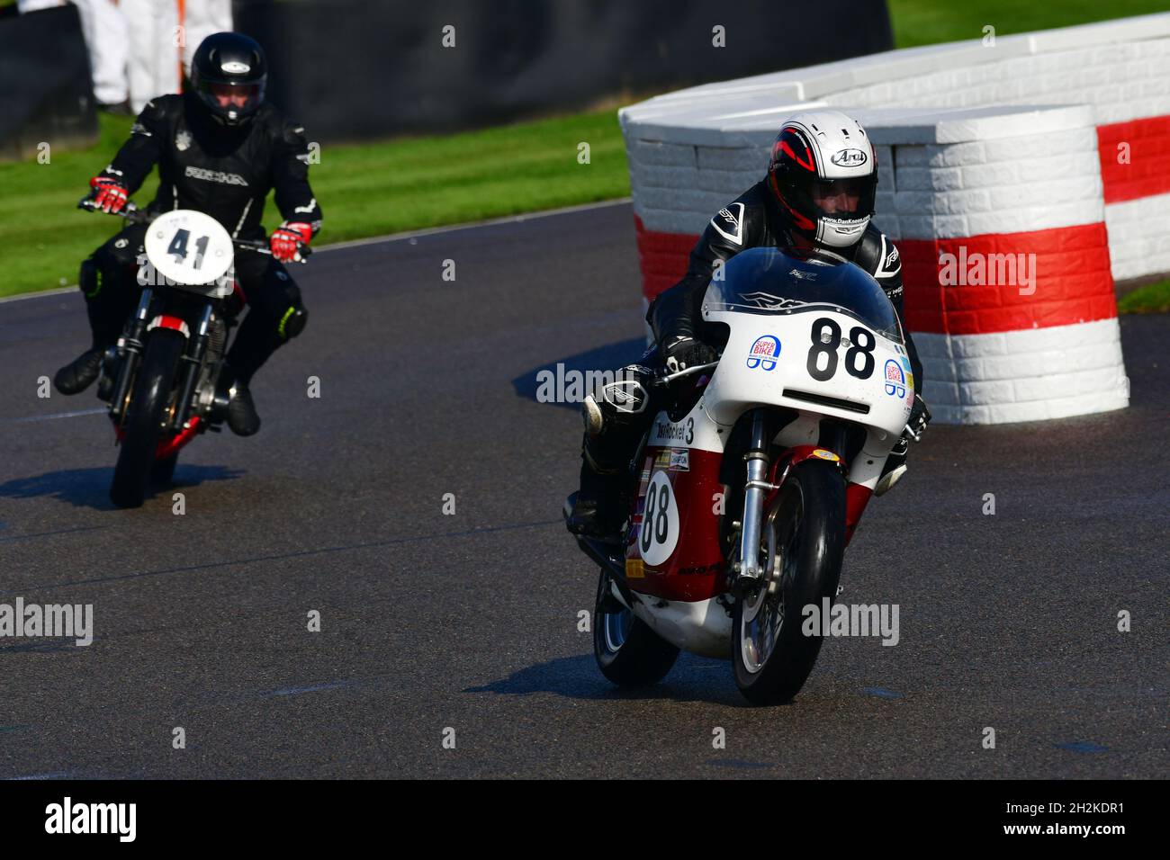 Derran Slous, Rob North BSA Rocket 3, Hailwood Trophy for two stroke ...