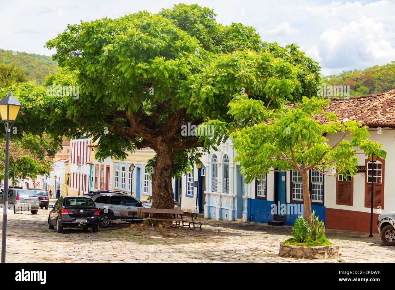 Street details of Cidade de Goiás. Goiás is a city in the interior of ...