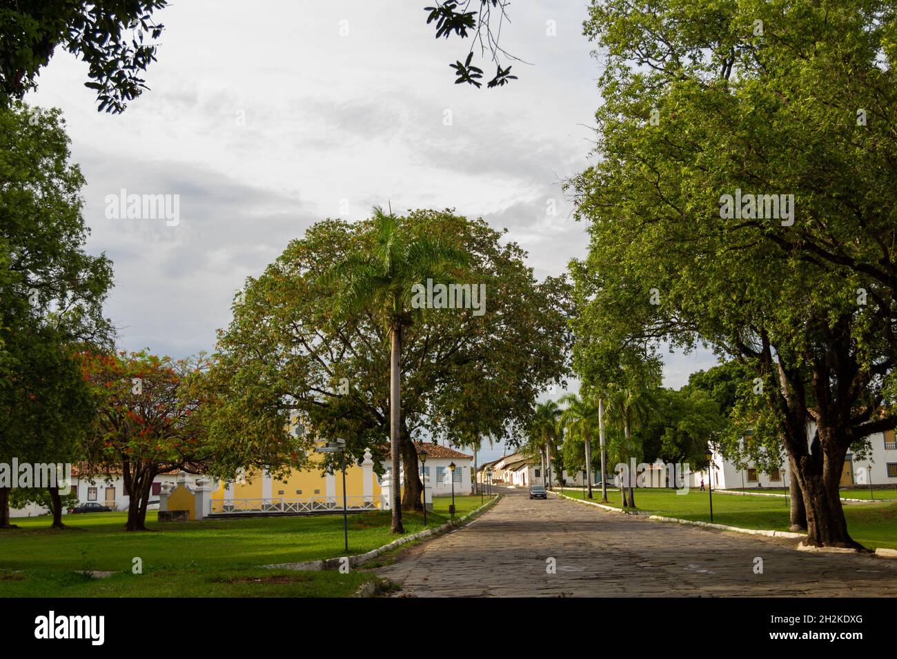 Street details of Cidade de Goiás. Goiás is a city in the interior of ...