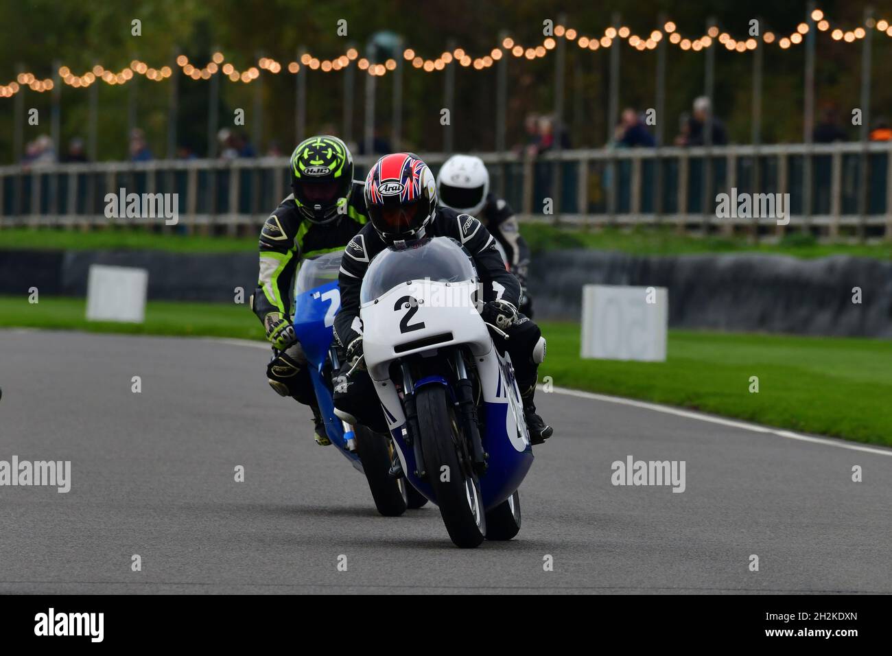 Richard Aldous, Rob North Triumph Trident, Hailwood Trophy for two ...