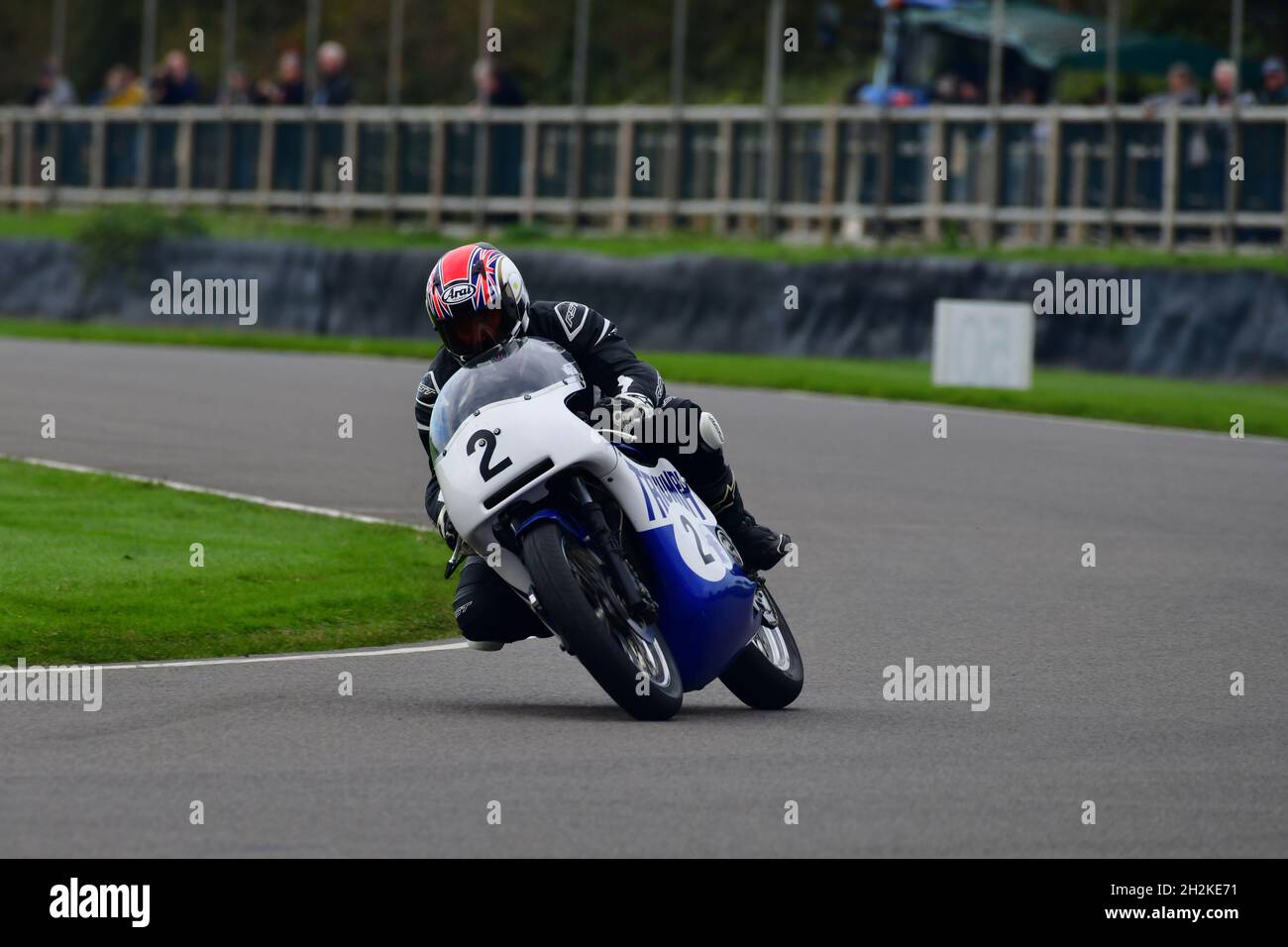 Richard Aldous, Rob North Triumph Trident, Hailwood Trophy for two ...