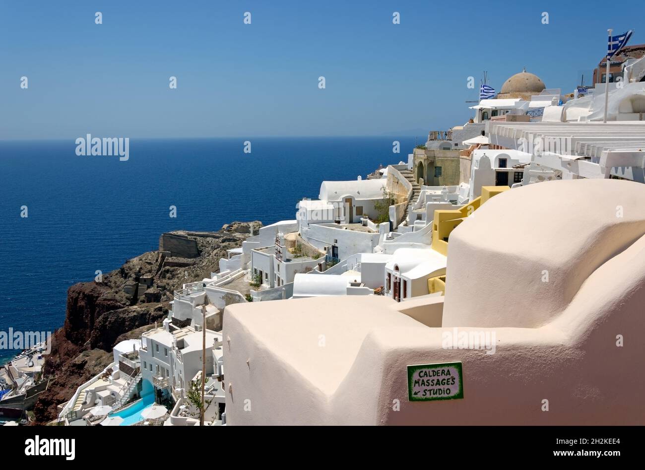 Santorini caldera grecia hi-res stock photography and images - Alamy