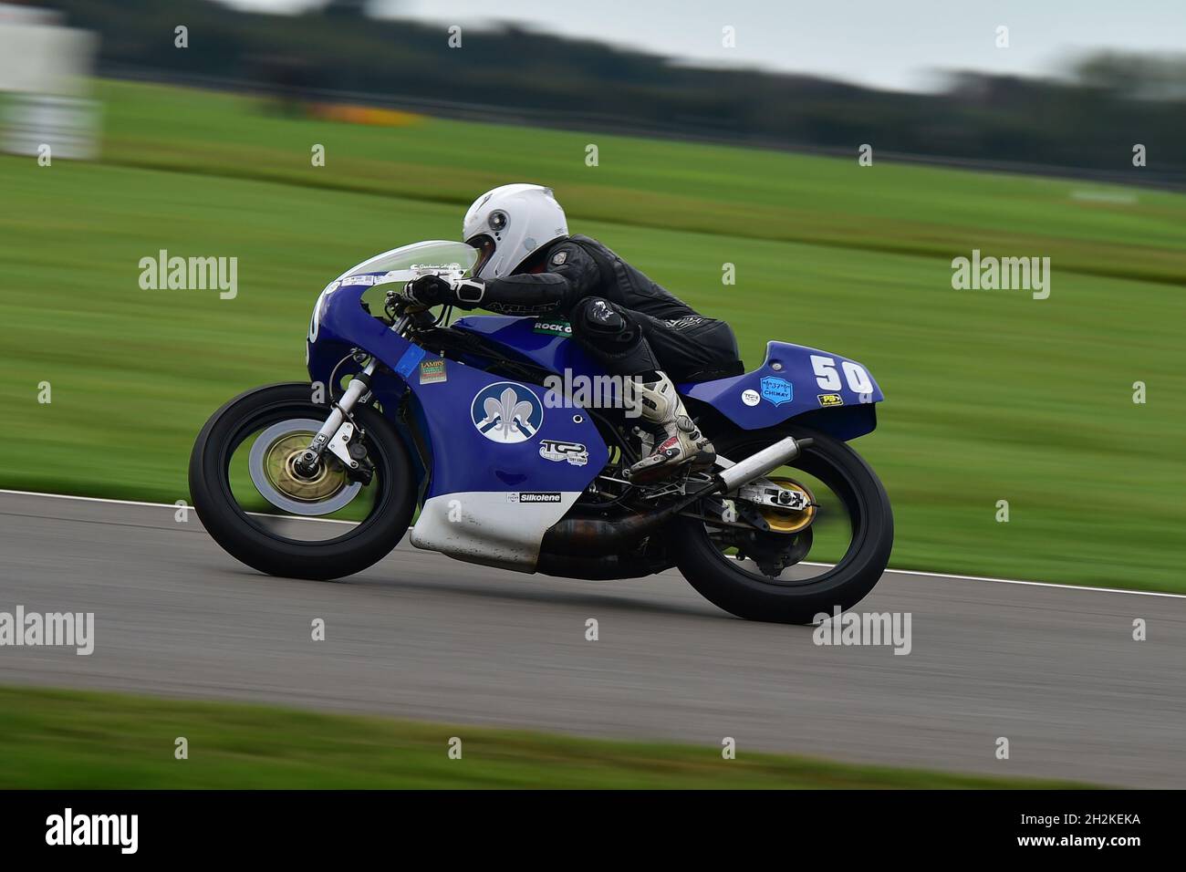 Graham Higlett, Yamaha TZ350G, Hailwood Trophy for two stroke 250cc and ...