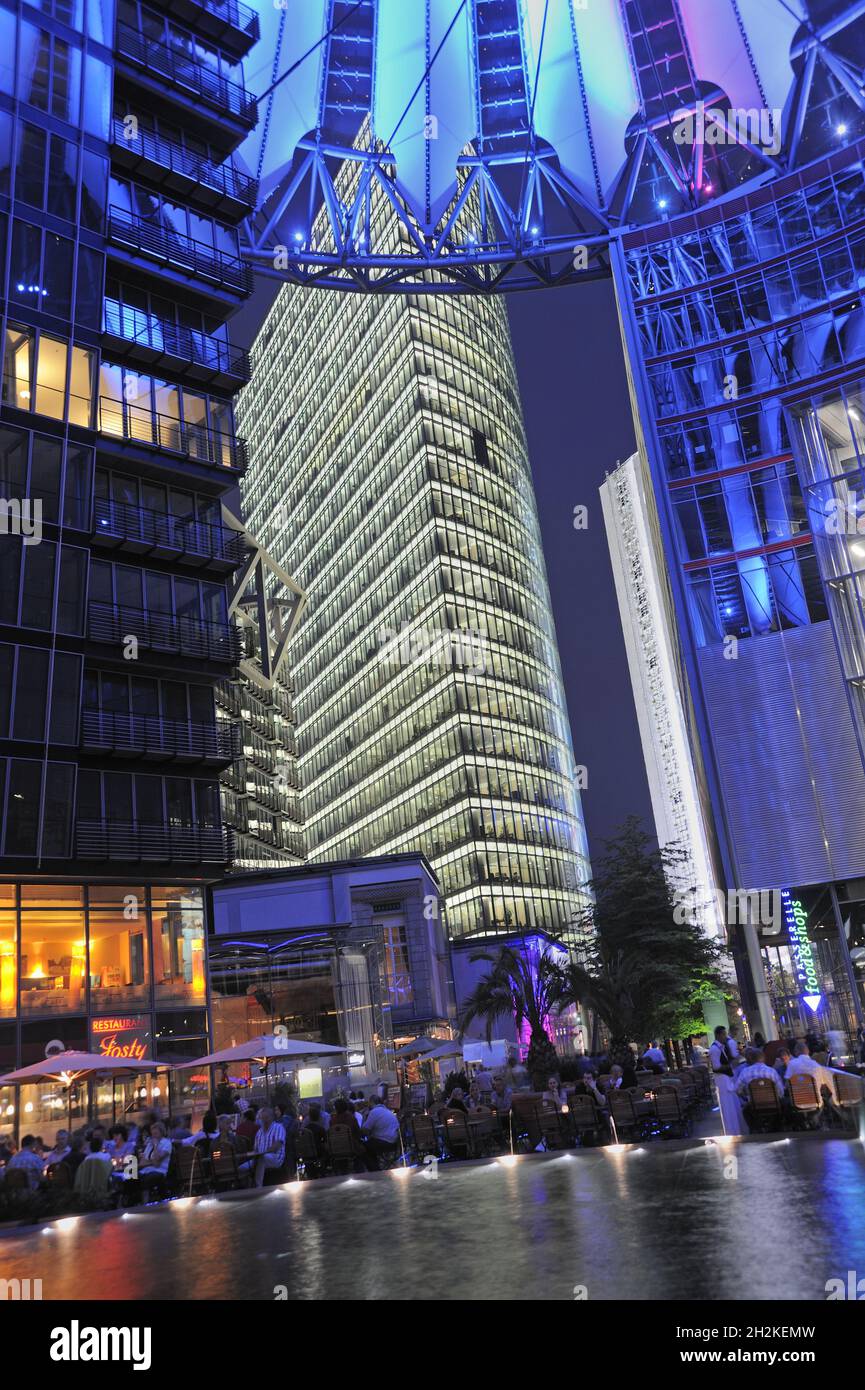 Potsdamer Platz, Sony Center, Berlin, Germany Stock Photo - Alamy