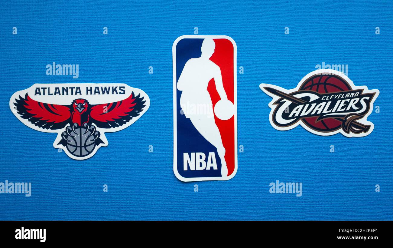Atlanta hawks logo symbol icon hi-res stock photography and images - Alamy